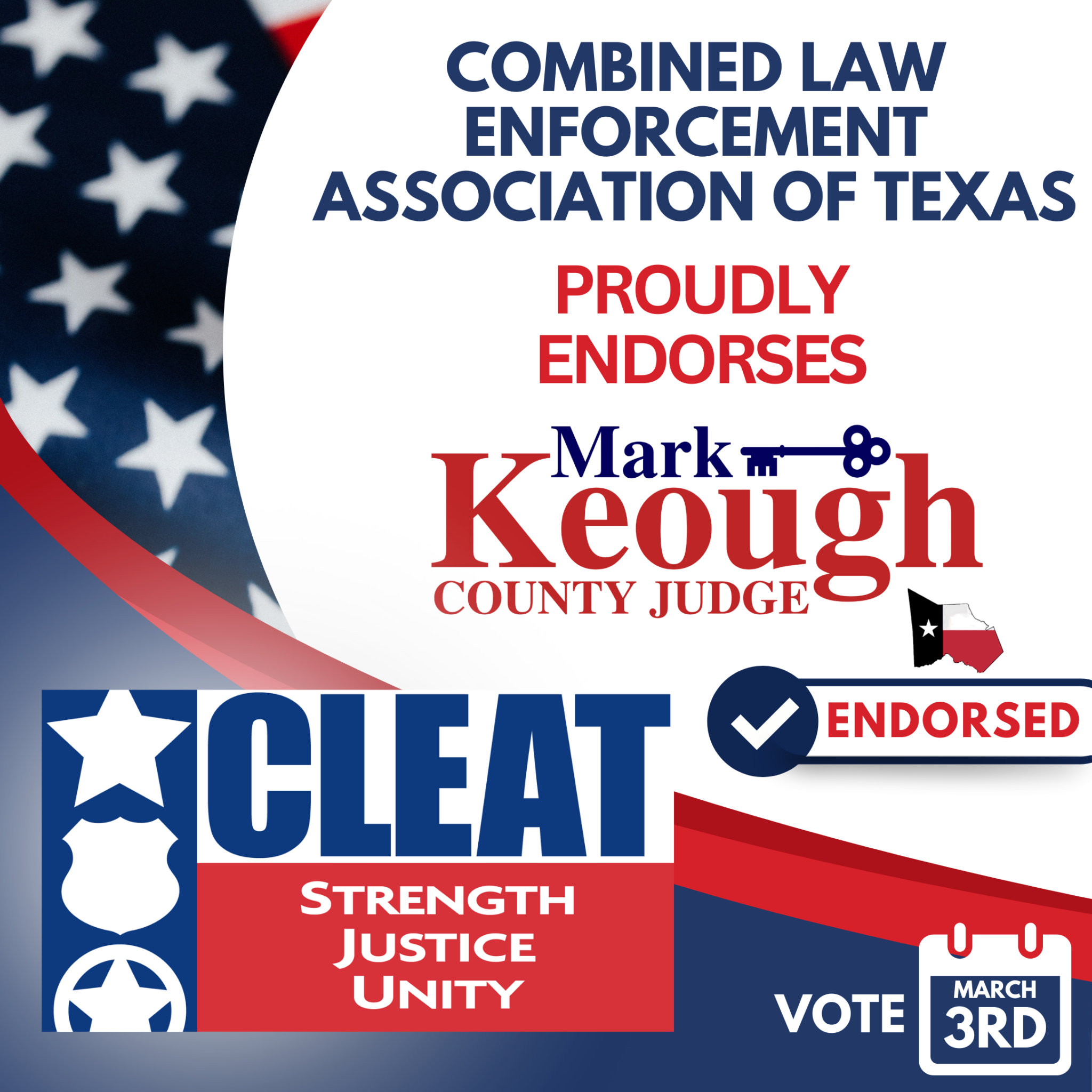 Endorsements - Mark Keough - Montgomery County Judge